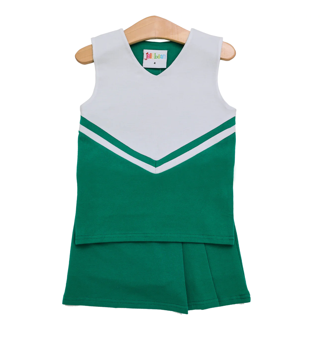 PREORDER Green Cheer Uniform | Monograms by Meghan